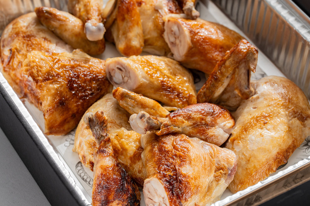 Roasted chicken – Catering by Simon Sandall